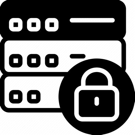 Code Coding Databases Development Locked Programming Icon