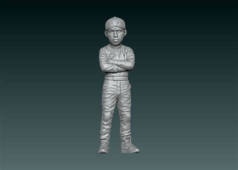Stl File Lewis Hamilton Figure・3d Printable Model To Download・cults