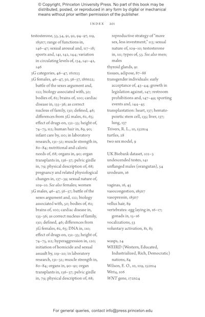 Sex Is A Spectrum Princeton University Press