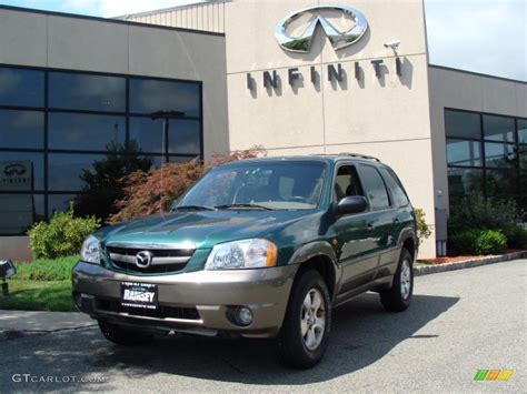 2001 Amazon Green Metallic Mazda Tribute LX V6 4WD 32966096 GTCarLot