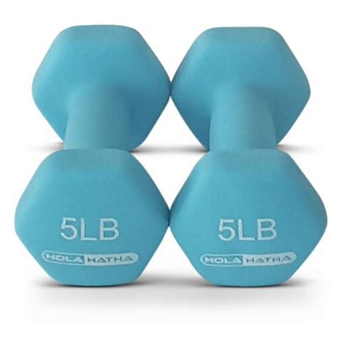 HolaHatha And Pound Dumbbell Hand Weight Set With Storage Rack Multi Piece Fred Meyer