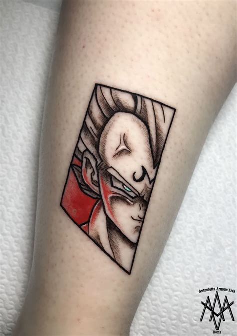 Dragon Ball Majin Vegeta Tattoo Dragon Ball Tattoo Dbz Tattoo Z Tattoo