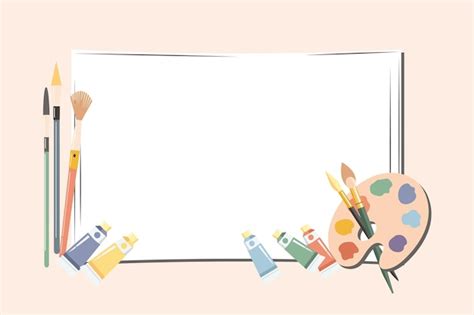 Шаблон презентации художник Бесплатные векторные изображения и Psd для скачивания