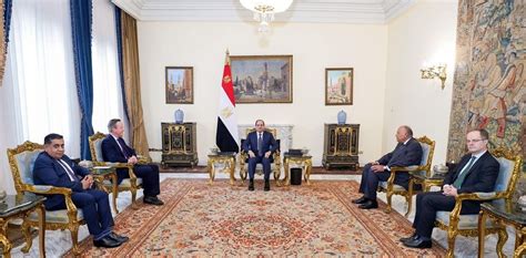 زيادة الاستثمارات وخطاب تهنئة تفاصيل لقاء السيسي ووزير خارجية