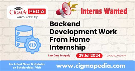 Backend Development Work From Home Internship By Quadb Tech 2024 How To Apply For Internship