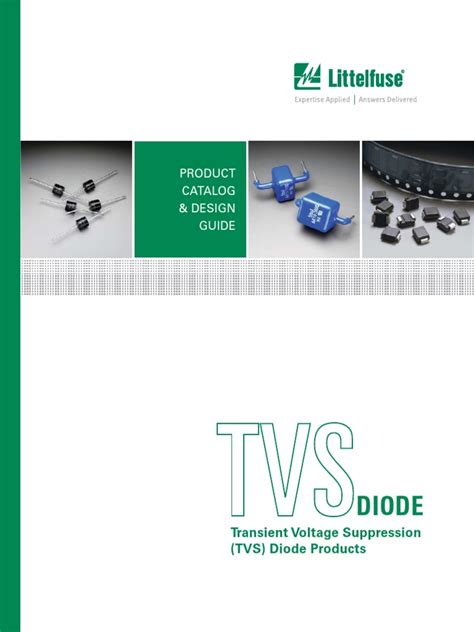 Tvs Diodes Data Sheets Pdf Electrostatic Discharge Diode