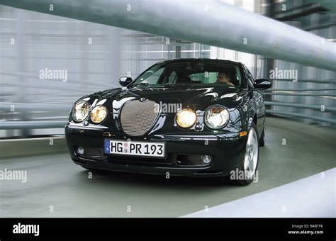 Car Jaguar S Type R Limousine Model Year 2002 Diagonal From The