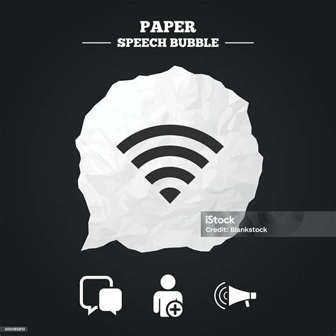 Wifi 및 챗 비눗방울 사용자 추가 휴대용 마이크 0명에 대한 스톡 벡터 아트 및 기타 이미지 0명 2015년 대화