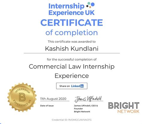 Kashish Kundlani On Linkedin Internshipexperienceuk Brightnetwork