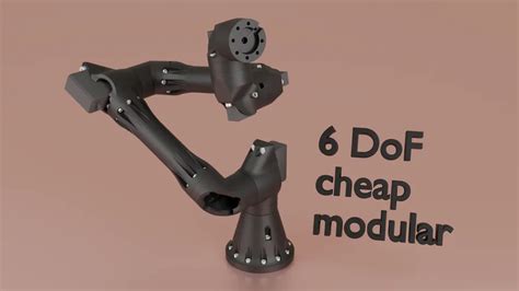 6dof robot arm modular cheap educational by pixelhub makerworld