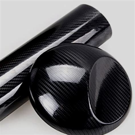 Jual Stiker Sticker Carbon Karbon Hitam Glossy 5D 6D 152 Cm Mobil