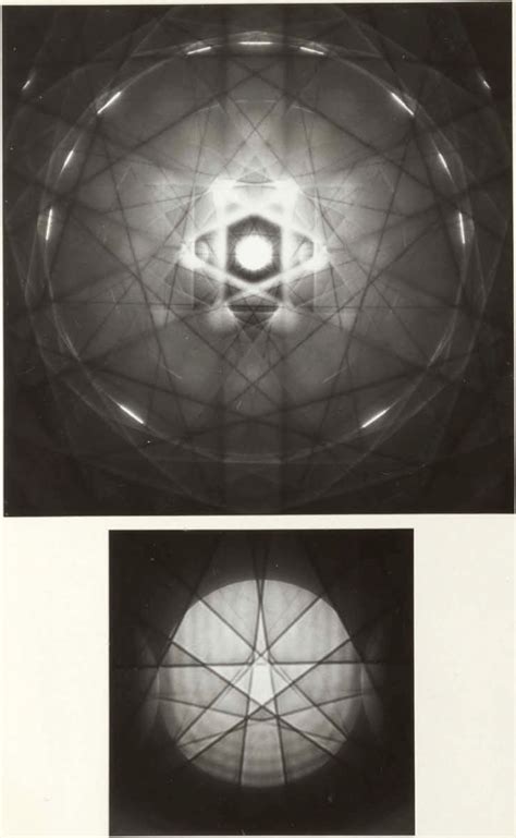 Convergent Beam Electron Diffraction Patterns From The 114 Pole Upper
