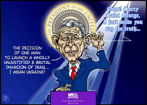 George W Bush Cartoons
