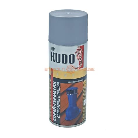 გერმეტიკი სპრეი ნაცრისფერი 520 მლ Ku H301