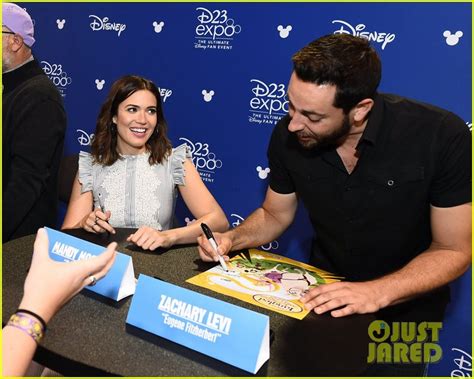 Photo Mandy Moore Zachary Levi D23 Expo 09 Photo 3929578 Just Jared