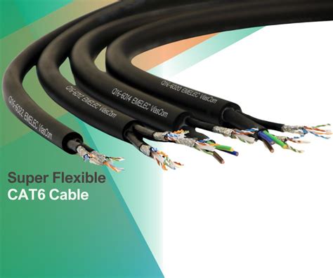 Nueva Gama De Cables Cat6 Super Flexibles De Emelec Víascom