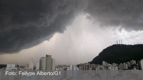 Juiz De Fora Tem Novo Alerta De Tempestade Com Granizo Nesta Quinta Feira
