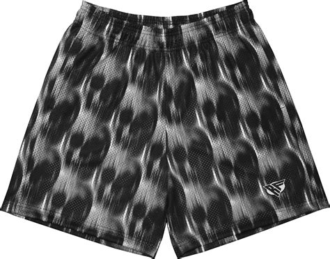 Rf Mesh Skull 20 Shorts Black Rfwear