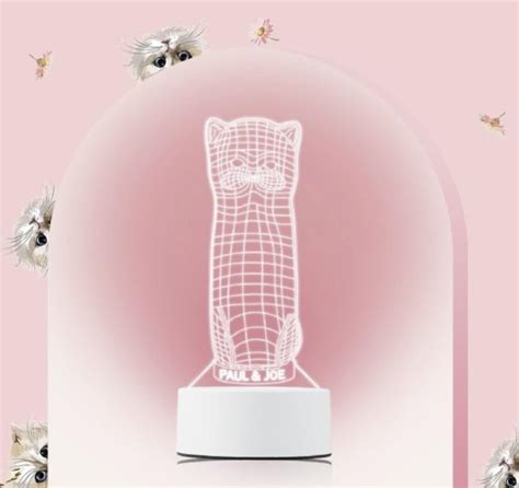 Paul Joe 貓咪小夜燈 夜燈 Cat night light 粉色 超可愛貓咪 週年慶限定 滿額禮 Yahoo奇摩拍賣