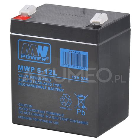 Akumulator Agm Mw Power Mwp L Vrla V Ah Sklep Akumeo