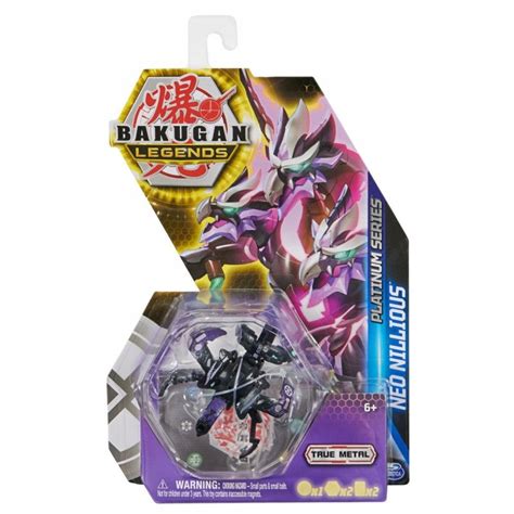 Bakugan Legends Platinum Figurka Neo Nillious 13498400004 Oficjalne