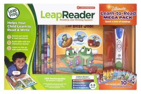 Leapfrog Leapreader 10 Book Bundle Pack Learn To Read System Ebay