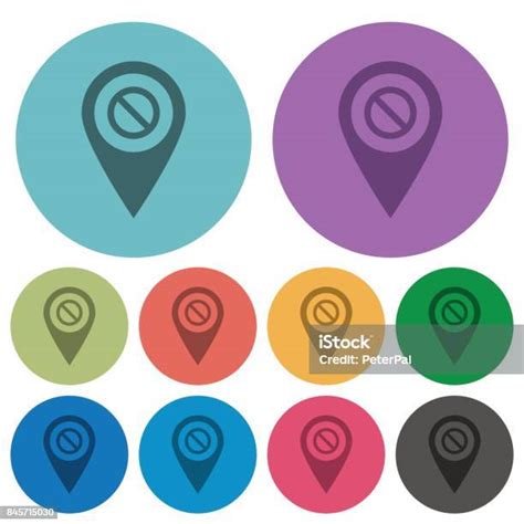 已禁用的 Gps 地圖位置顏色暗平圖示向量圖形及更多位置描述圖片 位置描述 光 全球定位系統 Istock