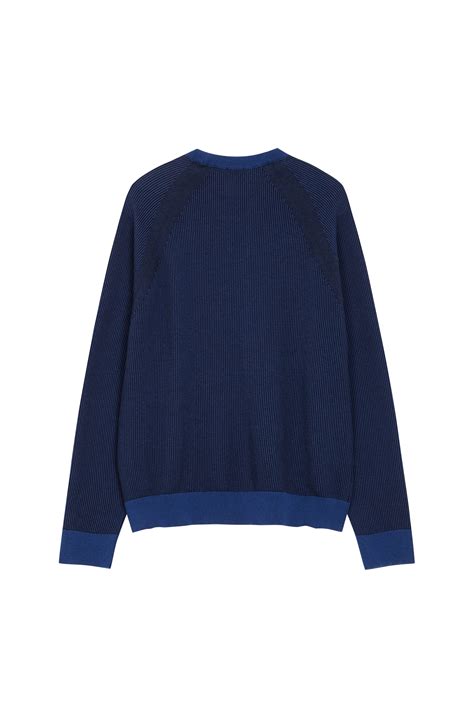 Paul Smith폴스미스 Ps Paul Smith 지브라 자수 리브드 스웨터 Sivillage 에스아이빌리지