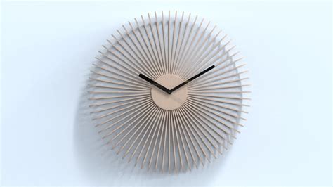 Wall Clock Home Decoration Set 14 Pcs 3d Model Cgtrader