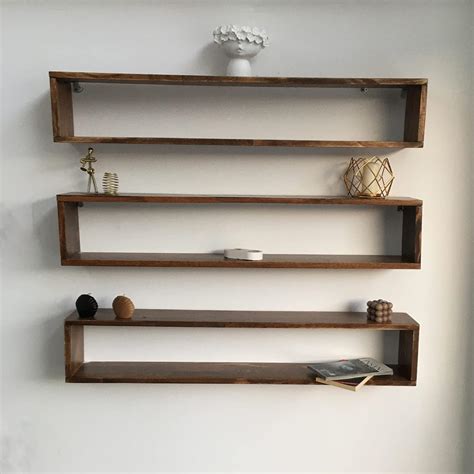Encasa Wandregal Set Næstved Im 3er Set Wandboard 100 X 14 X 18 Cm