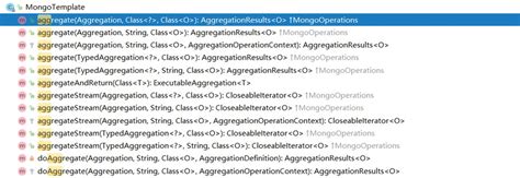 Springboot中整合mongodb进行聚合操作 Vnone 博客园