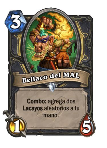 Bellaco del MAL Galería de cartas de Hearthstone