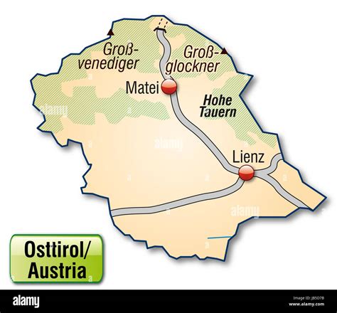Die Karte Ist Modern Gestaltet Und Enthält Alle Wichtigen