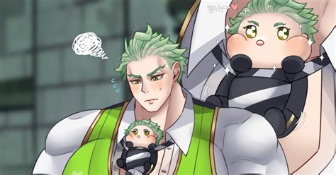 セベク・ジグボルト 【イラスト交換】セベクx2🐊 🐊 Zz眠。のイラスト Pixiv