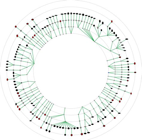 The Tree Represents The Scaffold Analysis Of 143 Compounds By Using