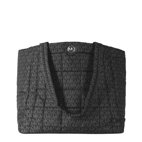 Michael Michael Kors Lilah Large Quilted Recycled Polyester Tote Bag