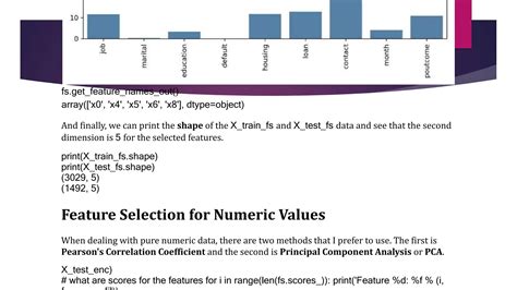 Feature Selection Techniques To Be Used In Machine Learning Algorithms Ppt