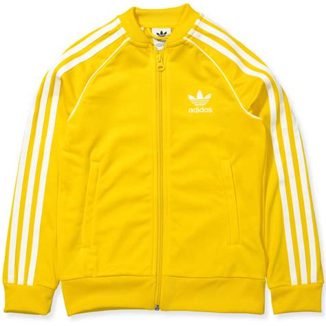 Adidas Originals Yellow Zip Jacket Yellow Yellow