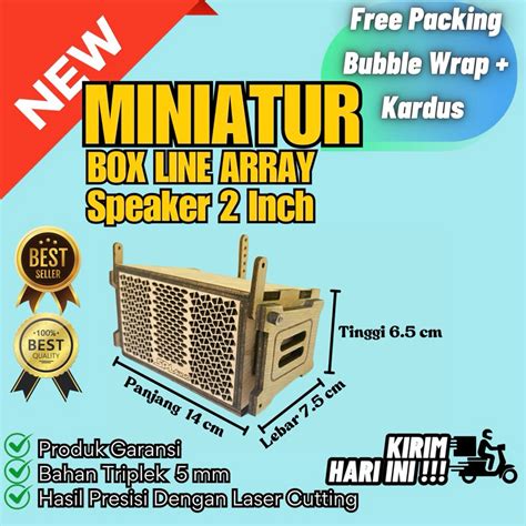 In Stock Inch Line Array Speaker Box Shopee Philippines