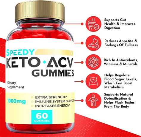 Speedy Keto Acv Gummies 2 Pack Vegan Formula With Apple Cider