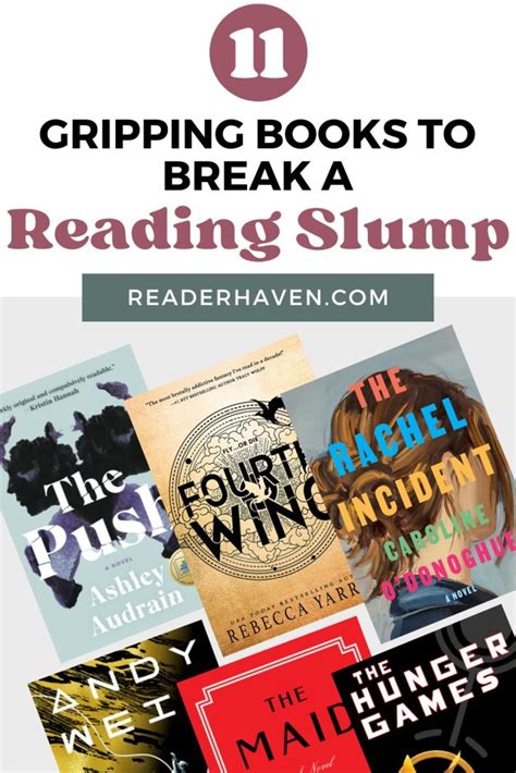 Reading Slump What It Is And 11 Gripping Books To Break It Reader Haven