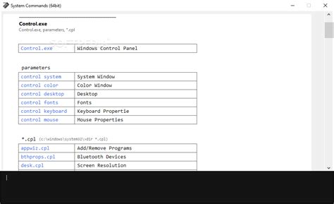System Commands Download Softpedia