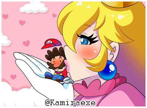 Peach Kiss Mini Mario By Kamira Exe On Newgrounds