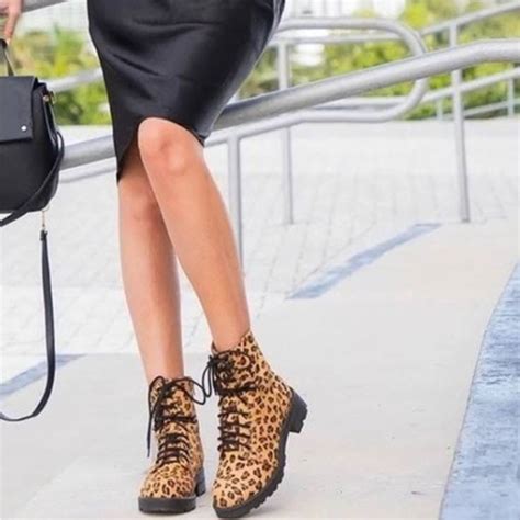 Donald J Pliner Shoes Donald Pliner Camren Leopard Calf Hair Boots