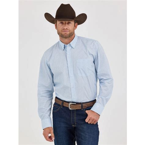 Рубашка Wrangler Cody Johnson One Pocket Button Down Shirt