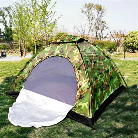 초경량 단일 레이어 방수 캠핑 텐트 하이킹 캠핑 여행용 운반 가방 포함 2 인용 텐트 Pu1000mm Aliexpress