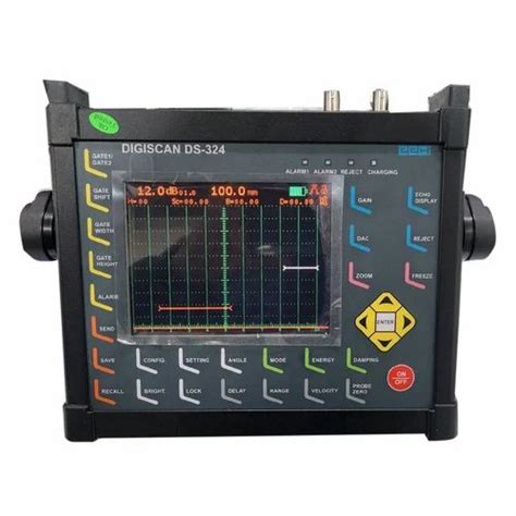 50 Hz Digital Digiscan Ultrasonic Flaw Detector 1 Kg 12x8 Inch At