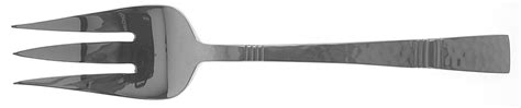 Baluster Stainless Medium Solid Cold Meat Serving Fork By Gorham Silver Replacements Ltd