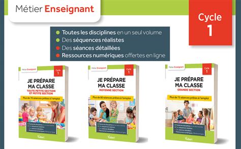 Amazonfr Professeur Des écoles Je Prépare Ma Classe De Moyenne