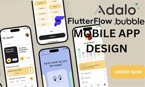 Do Adalo Mobile And Web App Bubble Io Mobile App Design Revamp Adalo App Design By David Flutter